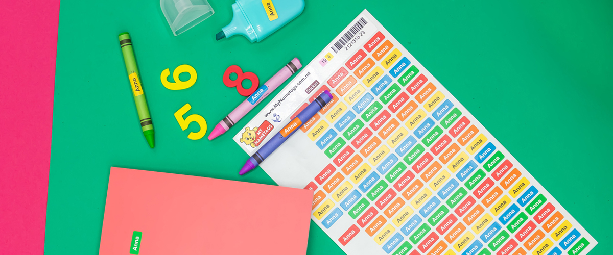 Personalised Ministickers labels for kids - My Nametags